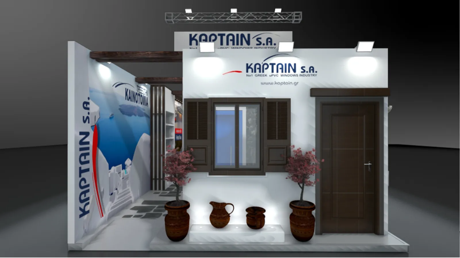 Kaptain στην ΟΙΚΟΔΟΜΗ 2025 | Καινοτόμες λύσεις uPVC | kaptain.gr